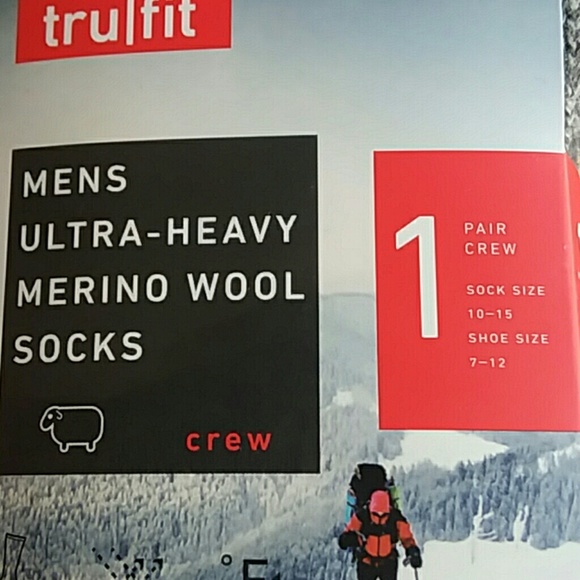 tru fit | Accessories | Mens Tru Fit Merino Wool Socks | Poshmark